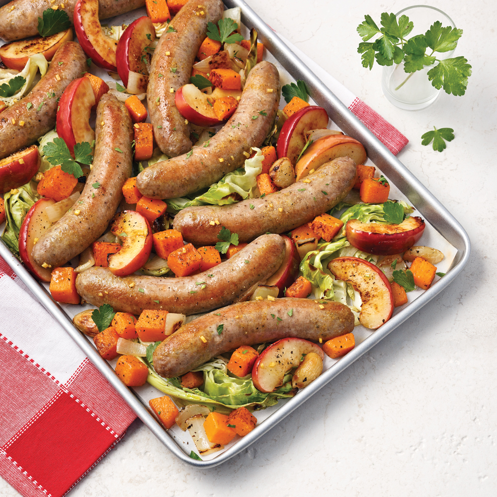 Saucisses Au Cari Et Pommes Recettes Cuisine Et Nutrition Pratico