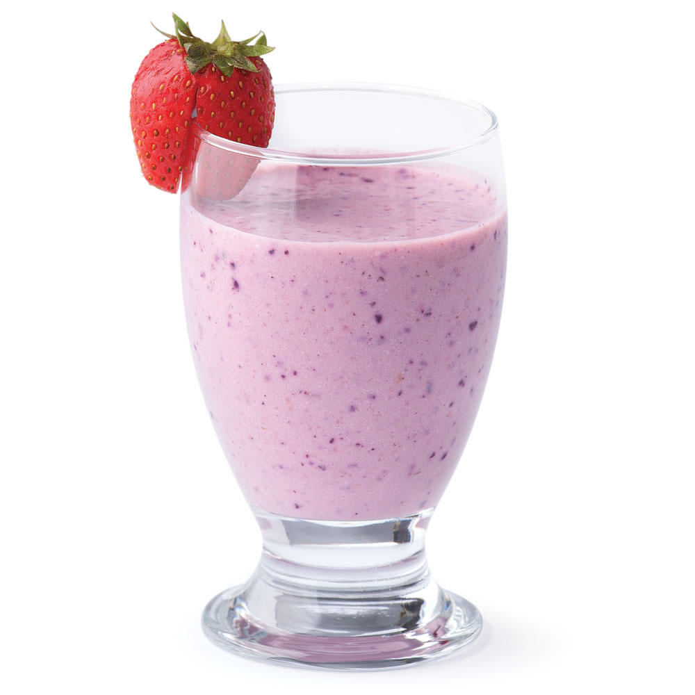 Lait fouetté aux fruits rouges - Recettes - Cuisine et nutrition ...